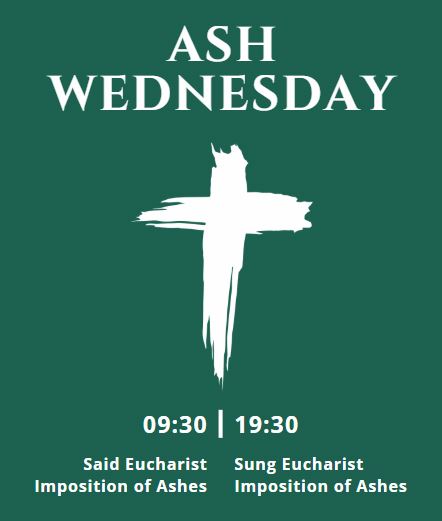 Ash Wednesday Services: 5 March - Teddington Parish